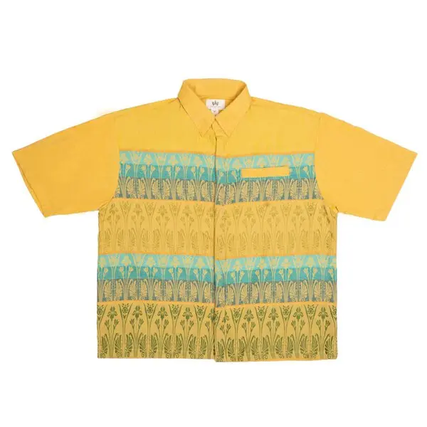 COLLECTED XX Mango Festival Collar Shirt - Yellow