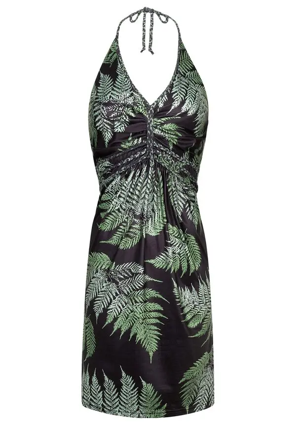 CHIC BY LIRETTE Short Halter Dress Boquete