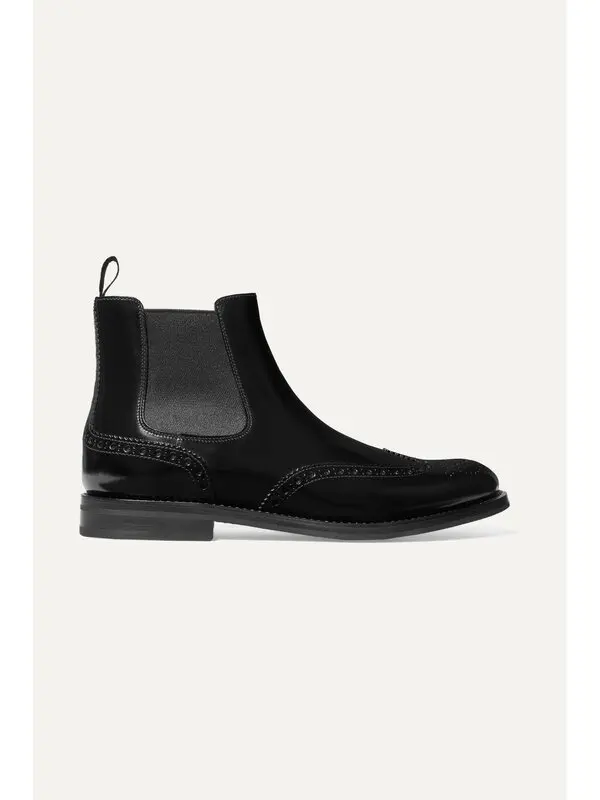 Church's Ketsby Glossed-leather Chelsea Boots - Black