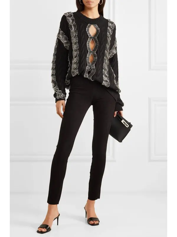 Sprwmn Suede Leggings