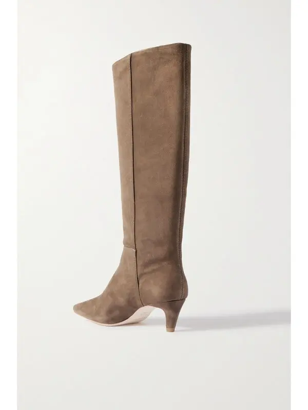 REFORMATION Remy Suede Knee Boots