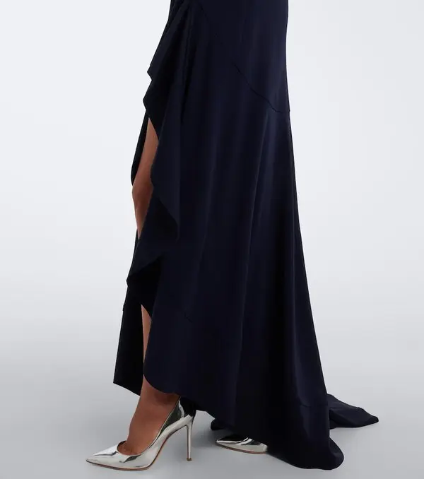 Stella McCartney Ruffled Georgette Gown