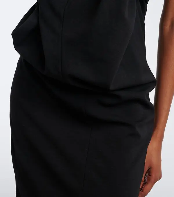 Magda Butrym Wool-blend Gown With Appliques