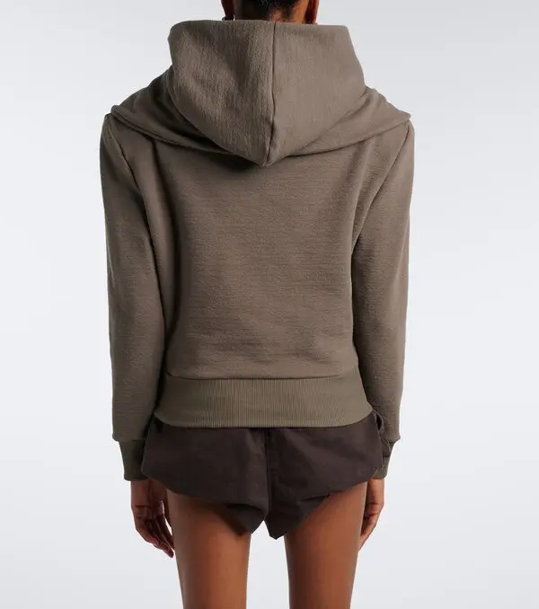 Magda Butrym Cotton-blend Jersey Hoodie