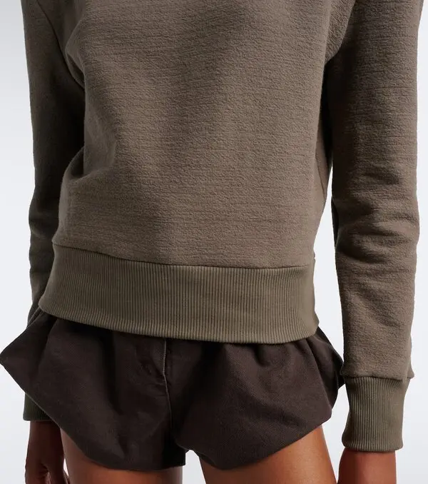 Magda Butrym Cotton-blend Jersey Hoodie