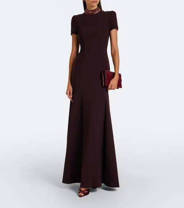 Jenny Packham Mesa Embellished Gown - Brown