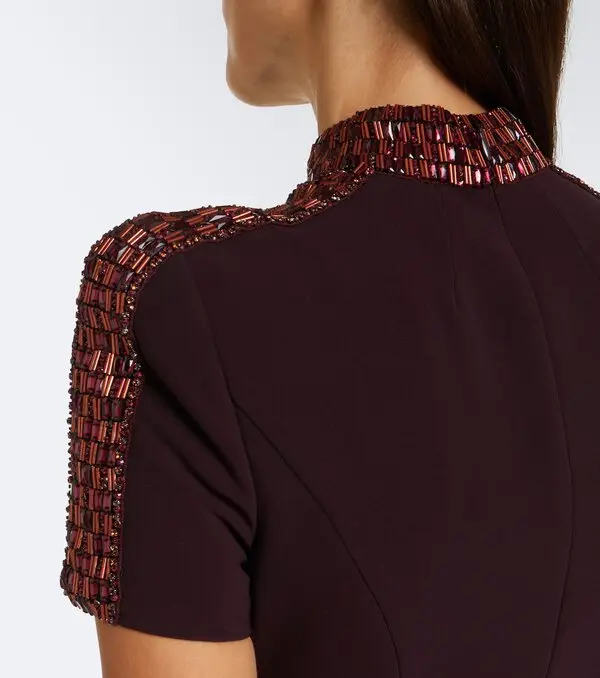 Jenny Packham Mesa Embellished Gown - Brown
