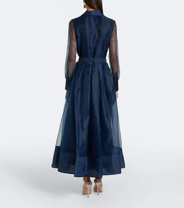 Simkhai Montgomery Shirt Dress - Blue