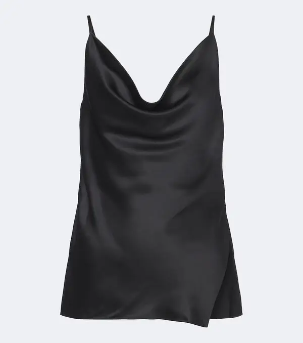 Acne Studios Satin Camisole - Black