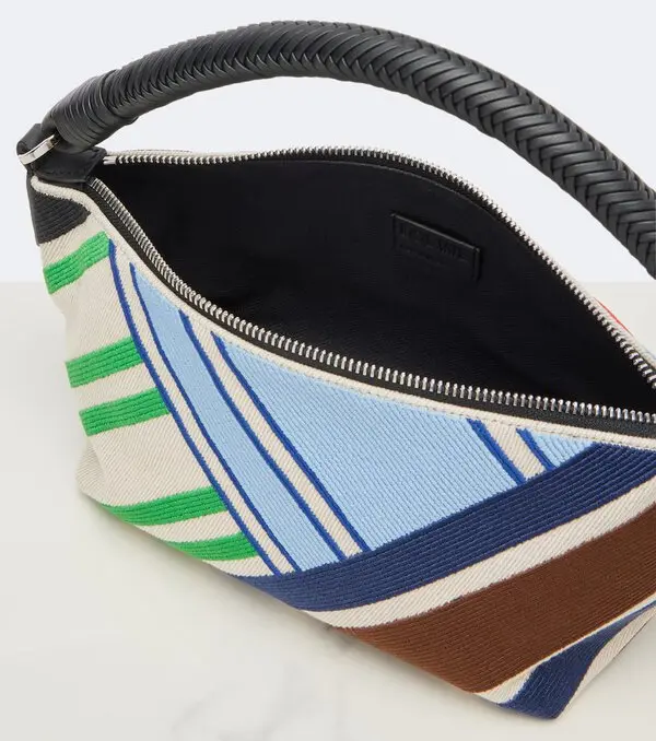 Loewe Cala Small Embroidered Top-handle Bag - Multicoloured