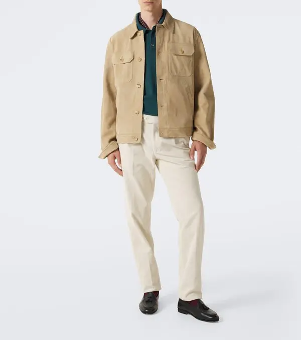 Rubinacci Cashmere Polo Sweater
