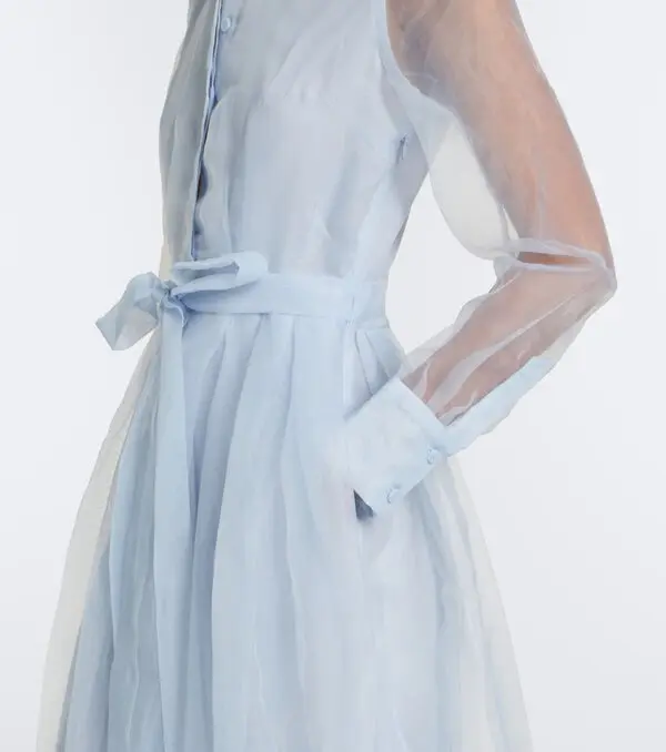 Simkhai Montgomery Shirt Dress - Blue