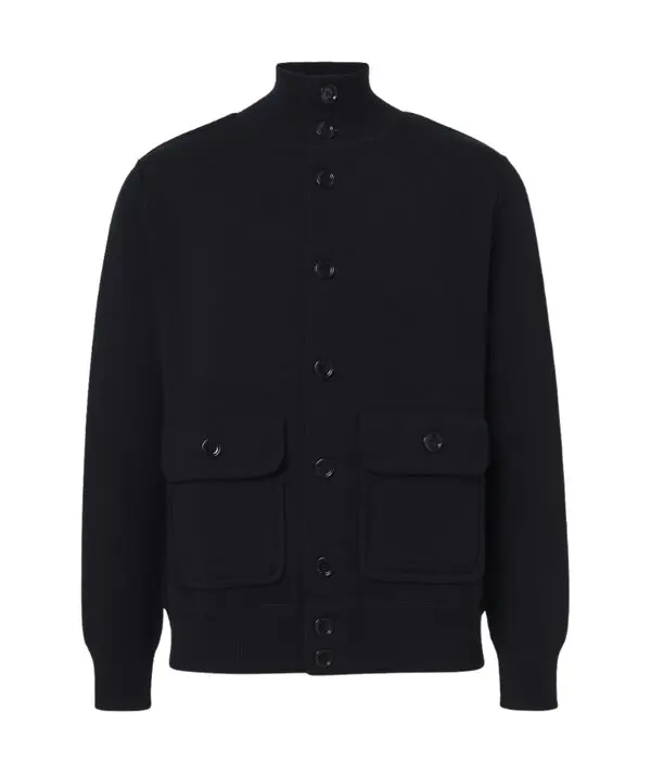 ALLUDE Wool And Cashmere Jacket - Blue