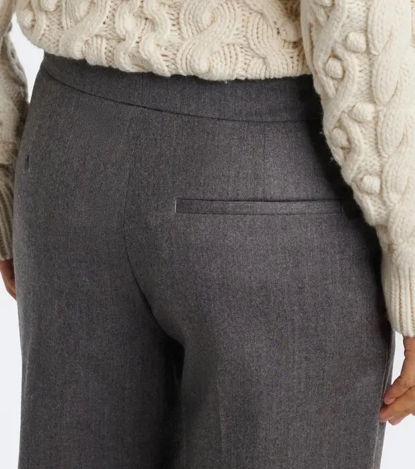Stella McCartney Wool Straight Pants