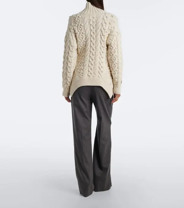 Stella McCartney Wool Straight Pants