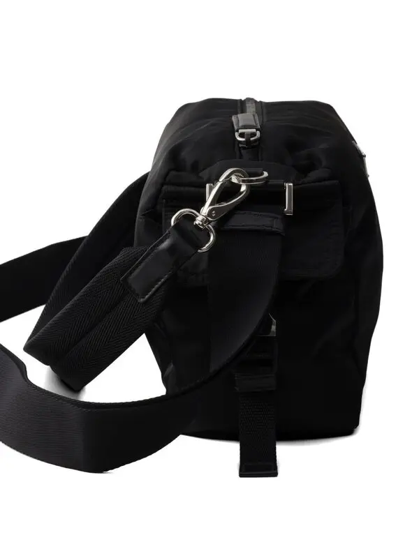 Prada Explore Re-nylon And Leather Shoulder Bag