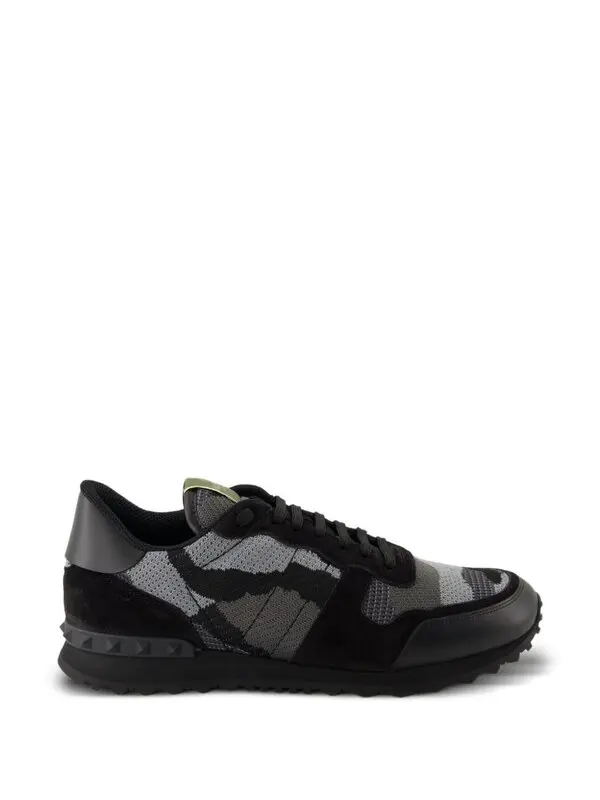 Valentino Garavani Rockrunner Sneakers - Black