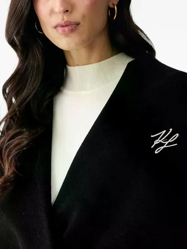 Karl Lagerfeld Reversible Belted Coat