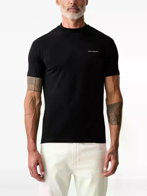 Karl Lagerfeld Crew-neck T-shirt - Black