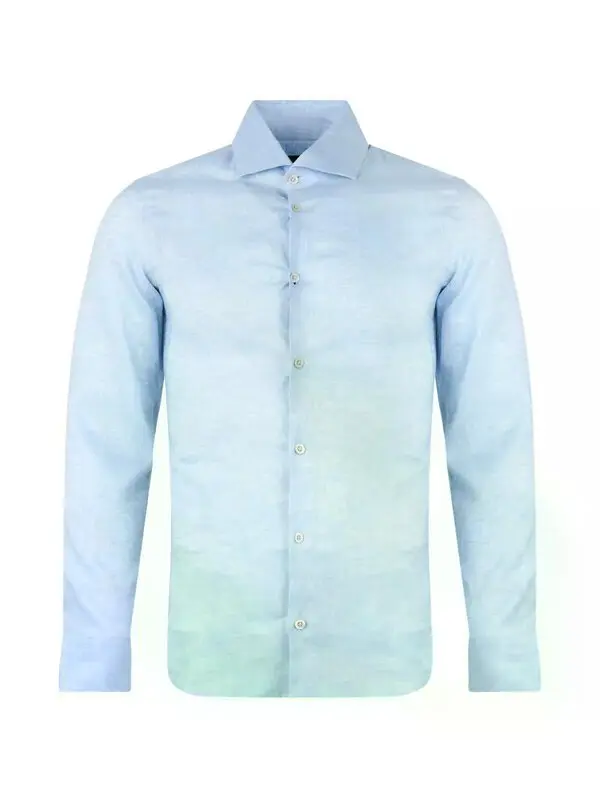 MOORER Long-sleeve Shirt - Blue