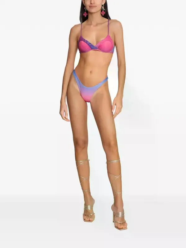 AMIR SLAMA X Tati Barbieri Ombré-effect Bikini