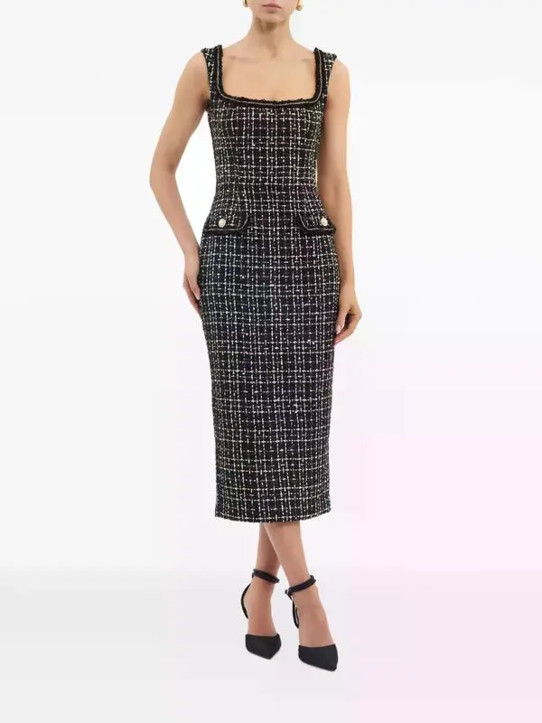 Rebecca Vallance Meringue Midi Dress