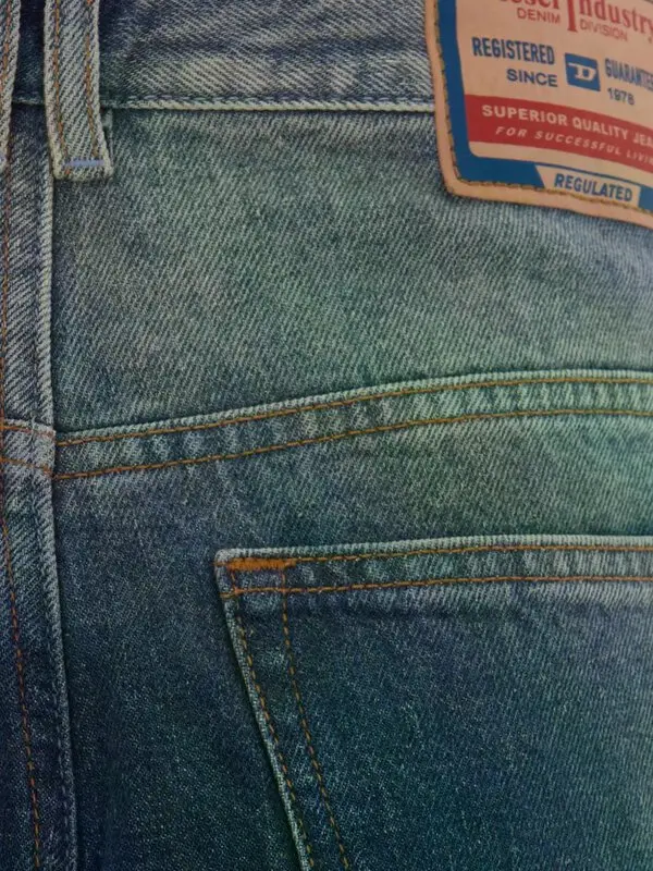 DIESEL® 1987 D-khelz High-waist Jeans - Blue