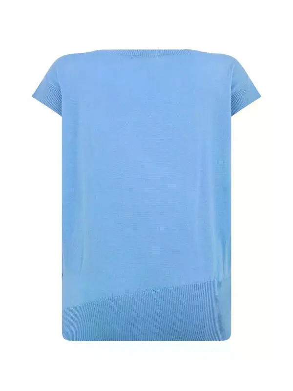 MOORER Ribbed-trim T-shirt
