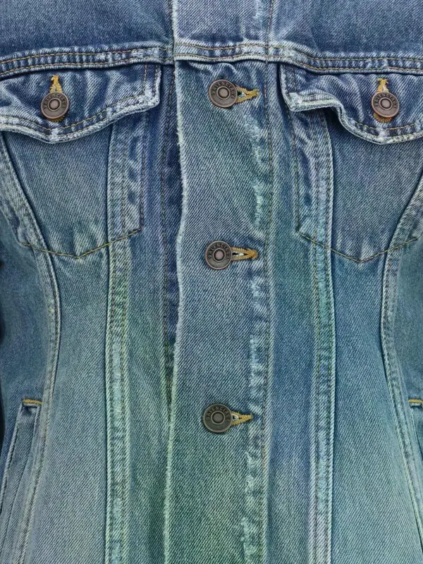 Balenciaga Hourglass Denim Jacket