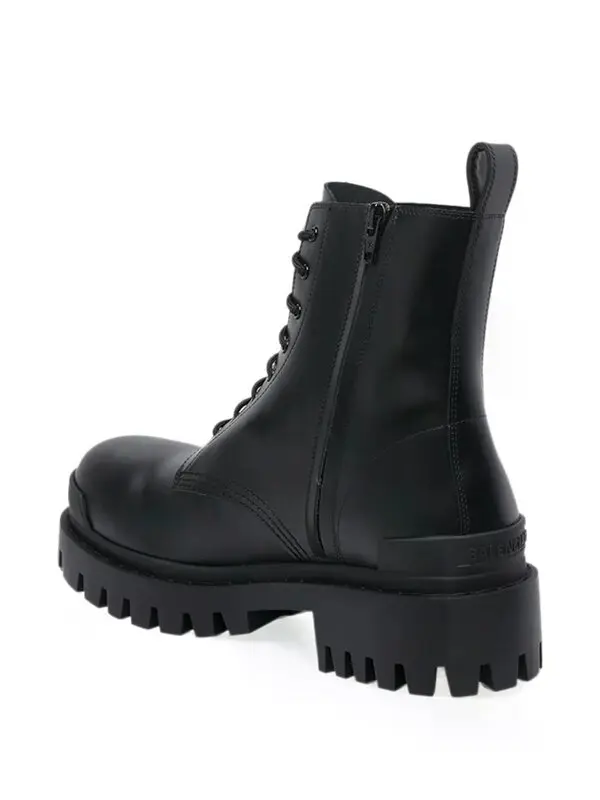 Balenciaga Strike Lace-up Ankle Boots