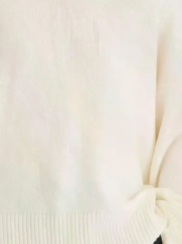 Loulou De Saison Anton Cashmere Sweater - White