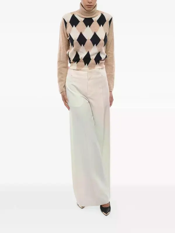 SUPER BLOND High-waist Palazzo Pants
