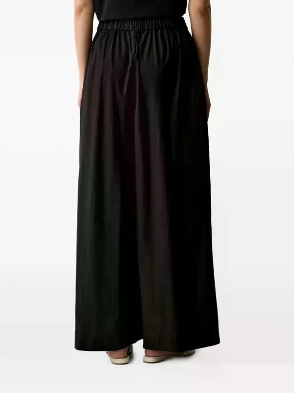 BENETTON Elasticated Waist Palazzo Pants - Black