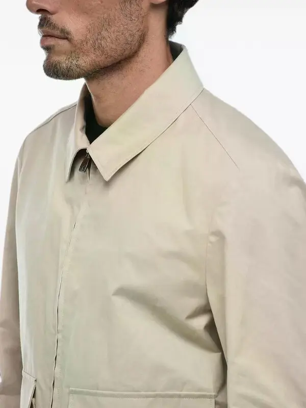 Corneliani Zip-up Flap-pocket Shirt Jacket