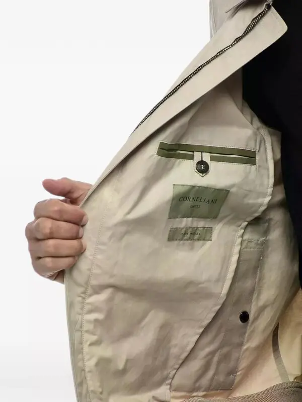 Corneliani Zip-up Flap-pocket Shirt Jacket