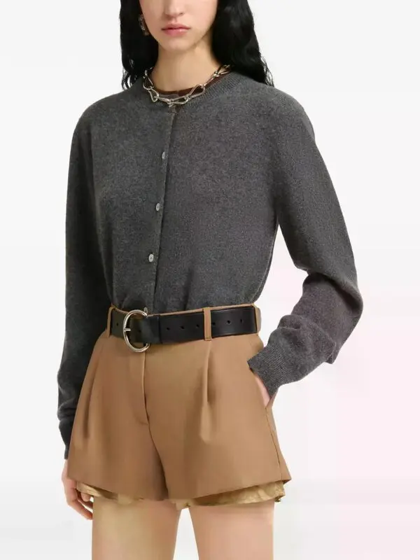 Marni Cashmere Cardigan With Layered Effect