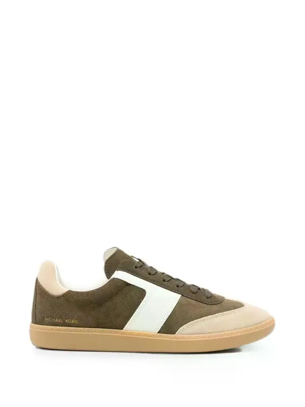Michael Kors Jovie Panelled Lace-up Sneakers - Green