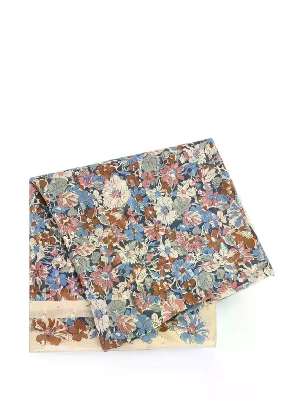 Valentino Garavani Geometric-print Silk-blend Scarf - Blue