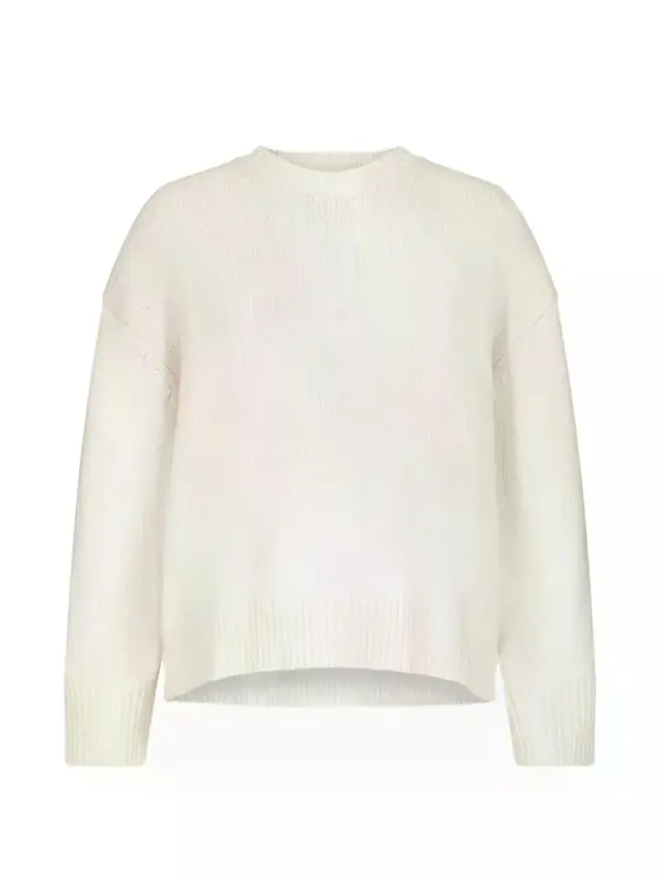 Loulou De Saison Cashmere Drop-shoulder Sweater - Neutrals