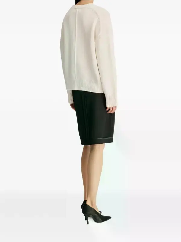 Loulou De Saison Cashmere Drop-shoulder Sweater