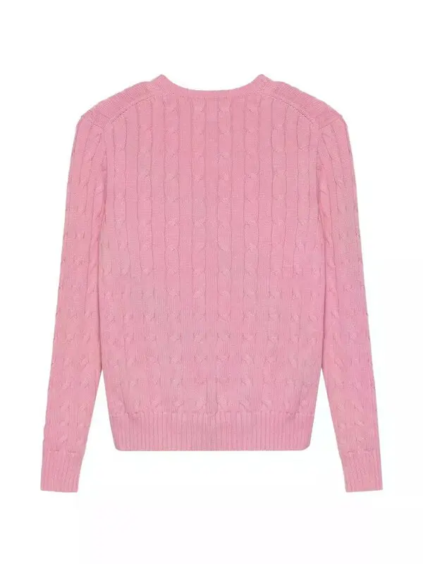 Polo Ralph Lauren Cable-knit V-neck Sweater
