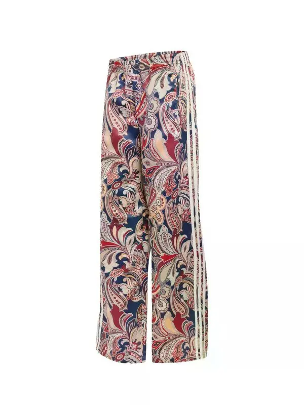 Adidas Paisley-print Track Pants - Blue