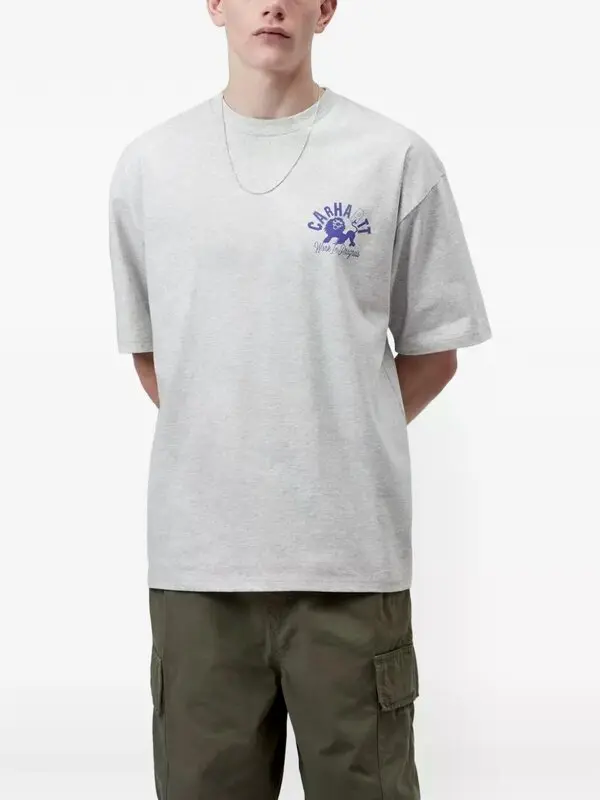 Carhartt Work In Progress Built Different Logo-print Short-sleeve T-shirt