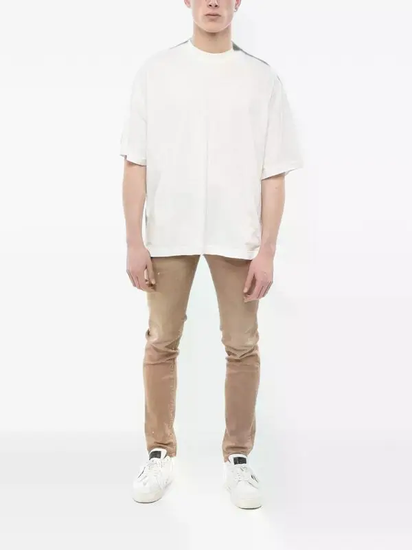 BONSAI Back-print Crew-neck T-shirt