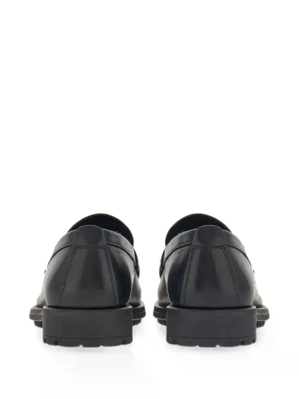 FERRAGAMO Gancini Lug-sole Loafers