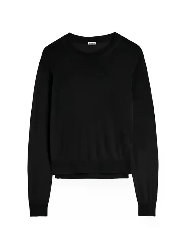 JIL SANDER Crew-neck Sweater - Black