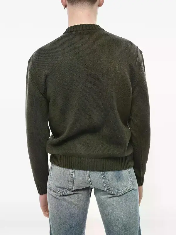 PAOLO PECORA Heavy-weight Crew-neck Sweater