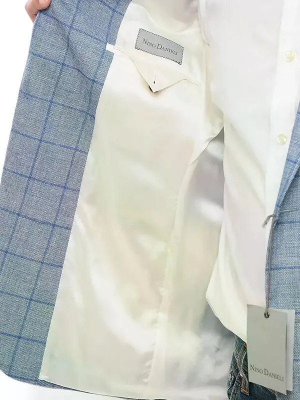 Corneliani Checked Single-breasted Blazer