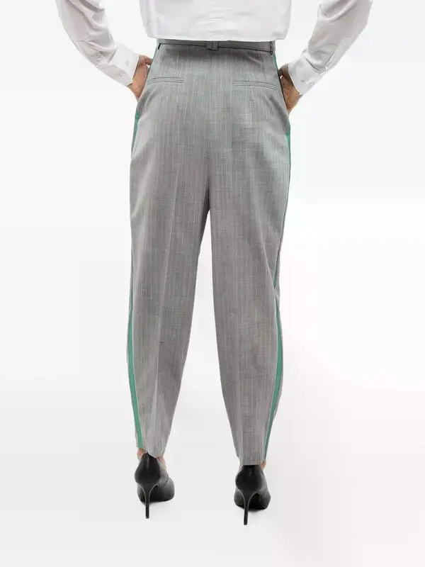 John Richmond Pinstripe-pattern Pleated Trousers