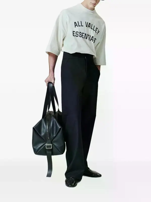 Fear Of God Merch Tee Logo-print Drop-shoulder T-shirt